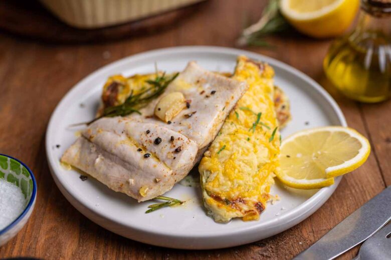 Hamachi Fischfilet mit überbackenem Chicorée – edler Hamachi einfach ...